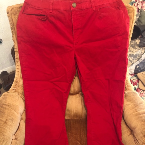 Chaps | Jeans | Bright Red Chaps Jeans | Poshmark